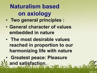 School of philosophy naturalism | PPT