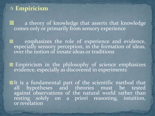 School of thoughts | PPTX