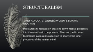 School of thoughts in psychology | PPTX