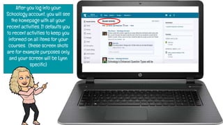 Schoology introduction slides (1) | PPTX