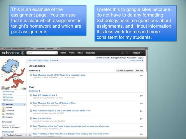 Schoology powerpoint | PPT