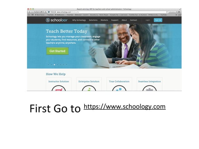Schoology step by step guide | PPT
