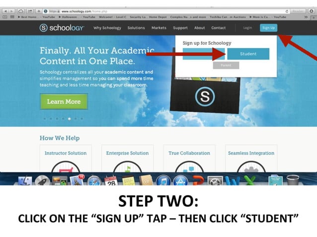 Schoology step by step guide | PPT
