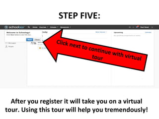 Schoology step by step guide | PPT