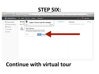 Schoology step by step guide | PPT