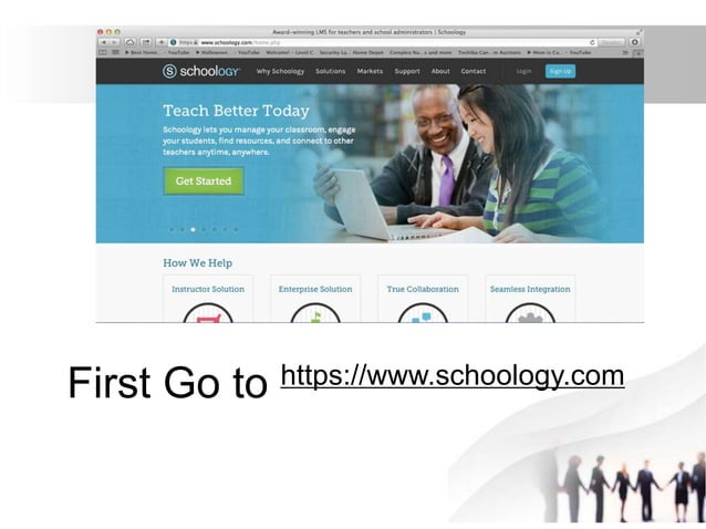 Schoology tutorial | PPT | Educational Assessment | Education