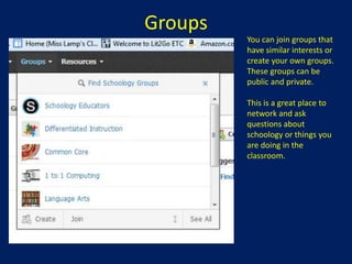 Schoology tutorial | PPT