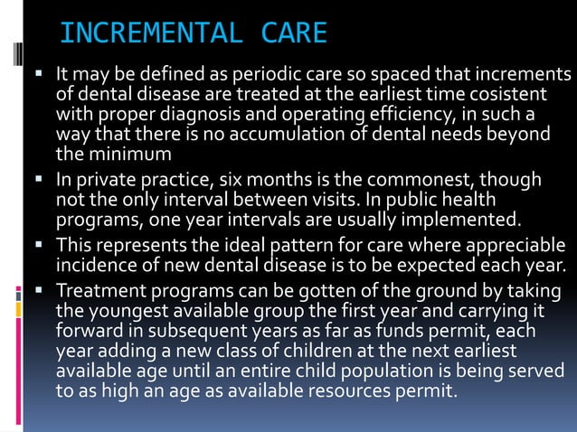 School oral health program | PPTX