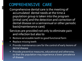 School oral health program | PPTX