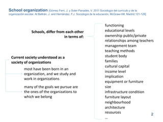 School organization | PPTX