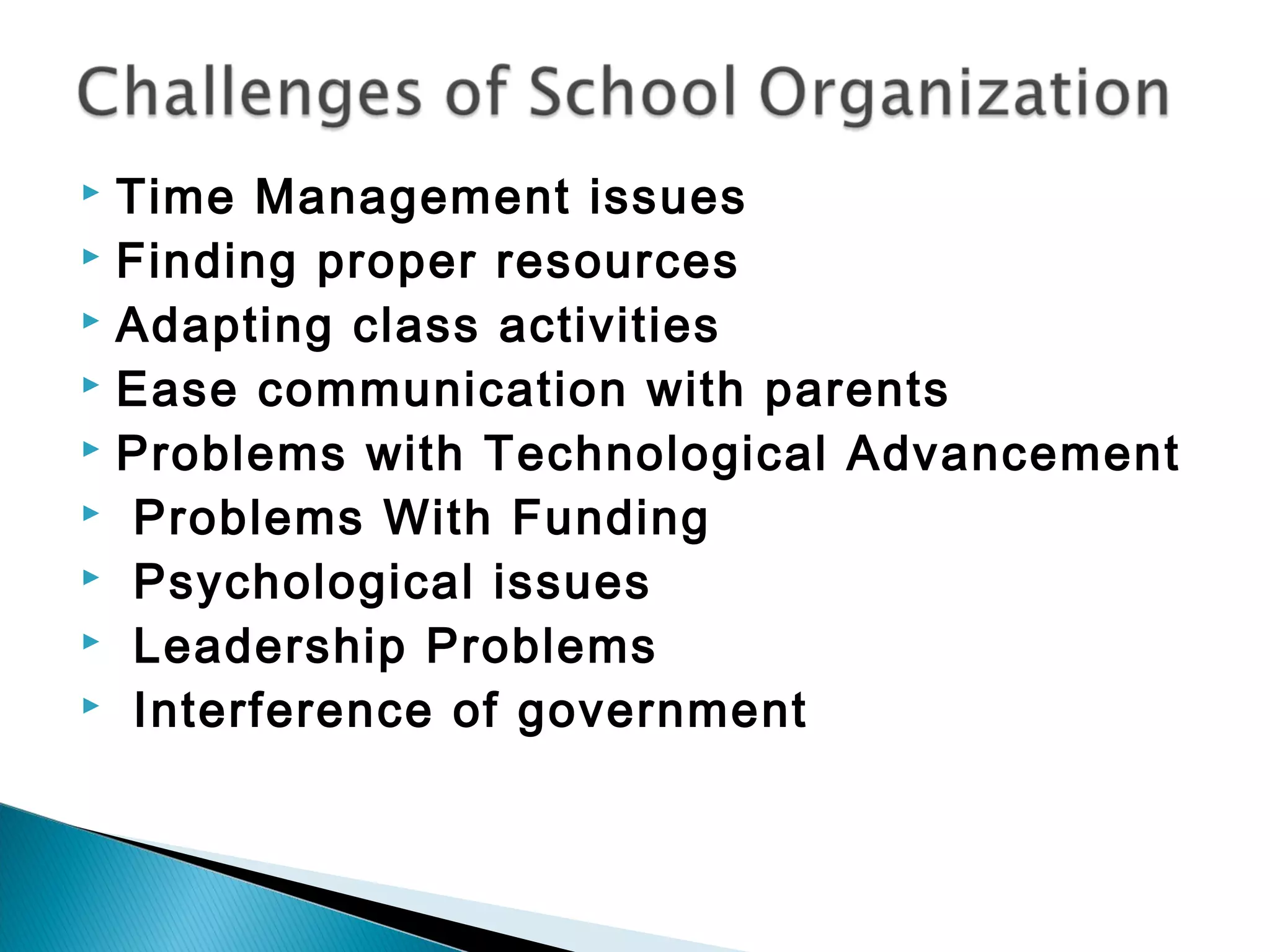 School Organization | PPT