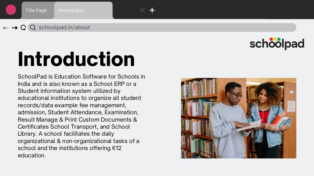 Schoolpad ERP | PDF