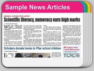 School Paper Content | PPTX