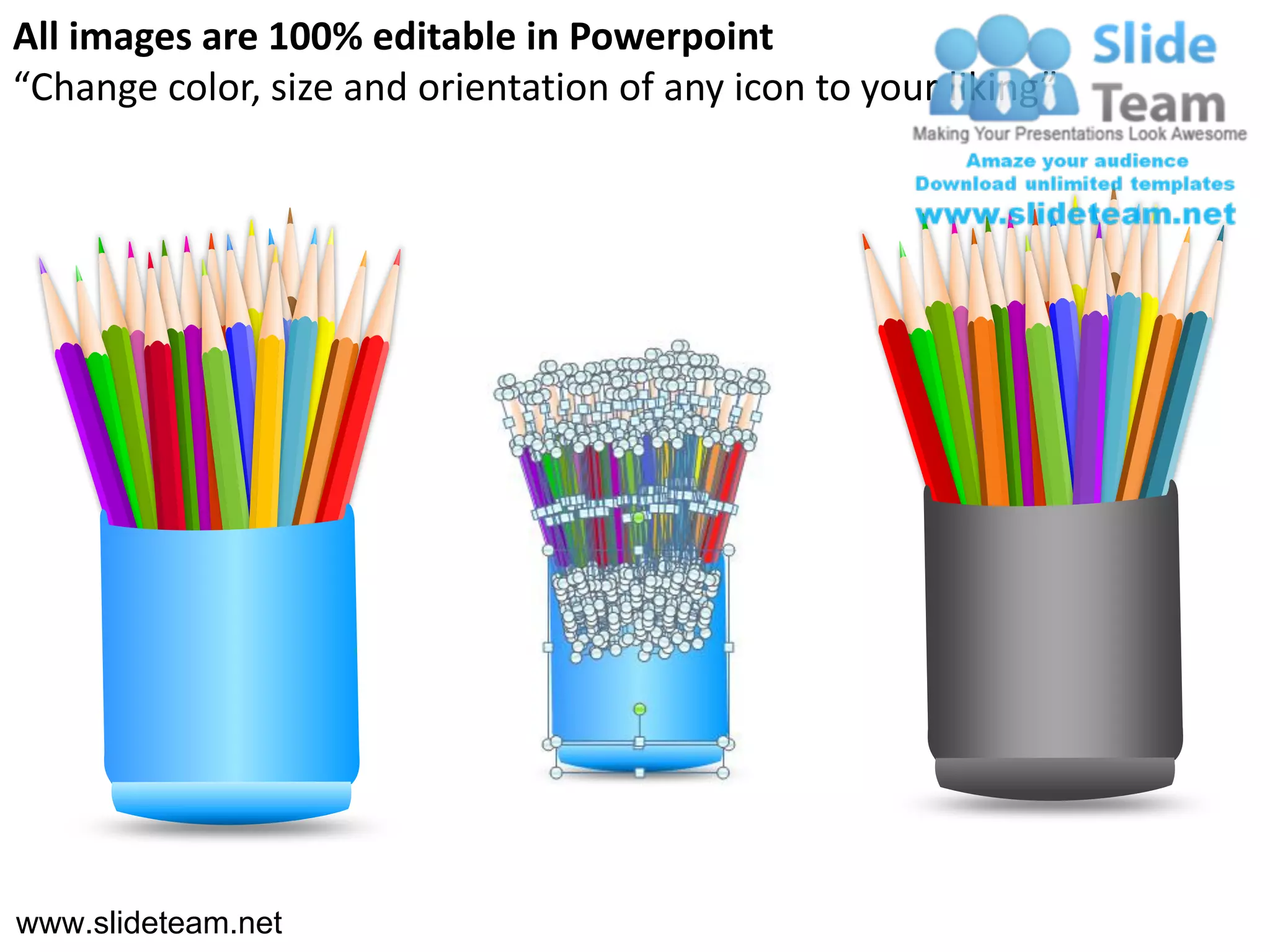 School pencils colorful children time crayons powerpoint ppt templates ...