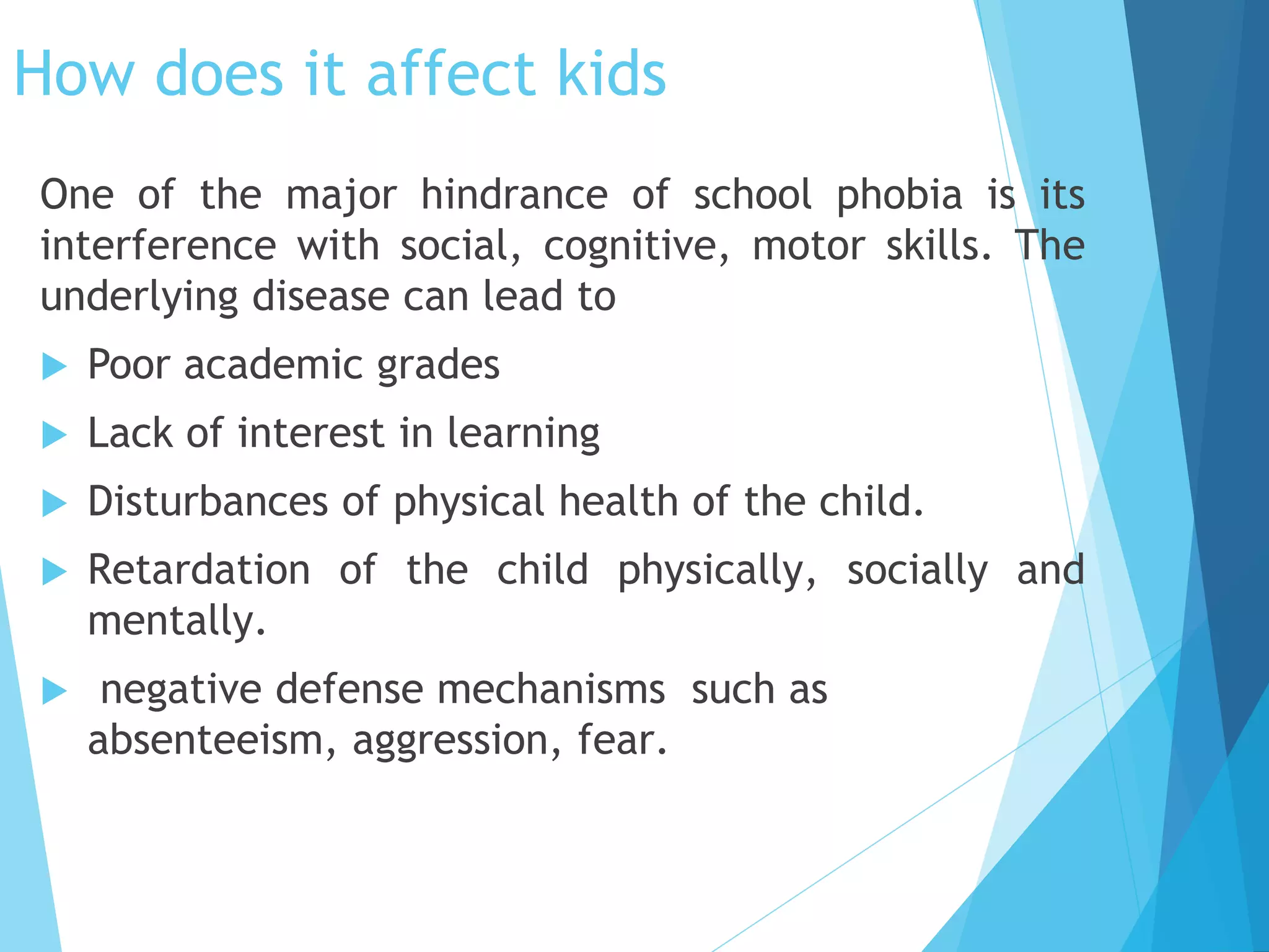 School phobia poerpoints | PDF