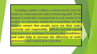 SCHOOL POLICY 101.pptx