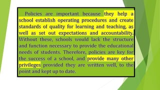 SCHOOL POLICY 101.pptx