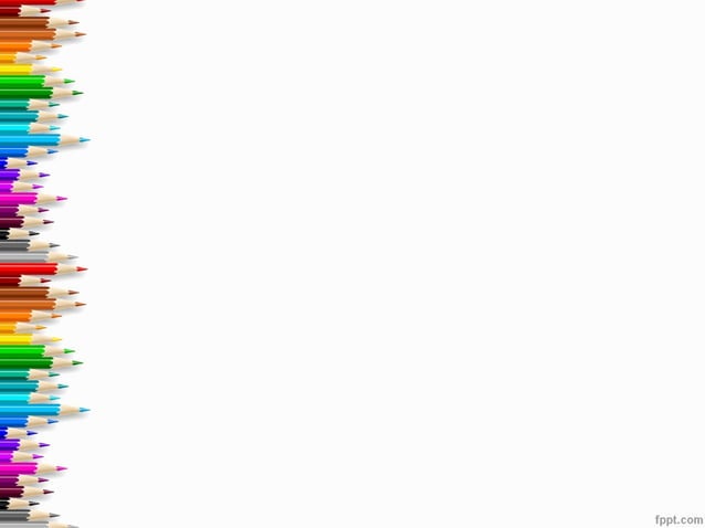 Colored Pencils Powerpoint Background for School Lectures/PPT ...