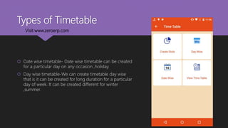 Timetable management software | PPTX | Computer Software and ...