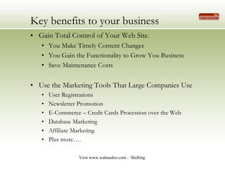 School Website Development Presentation | PPT