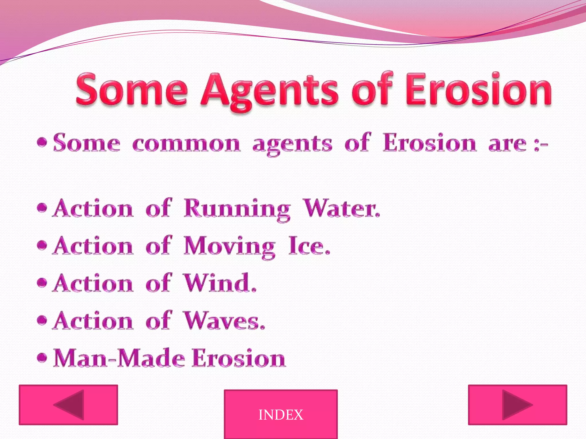 Agents of Erosion | PPTX