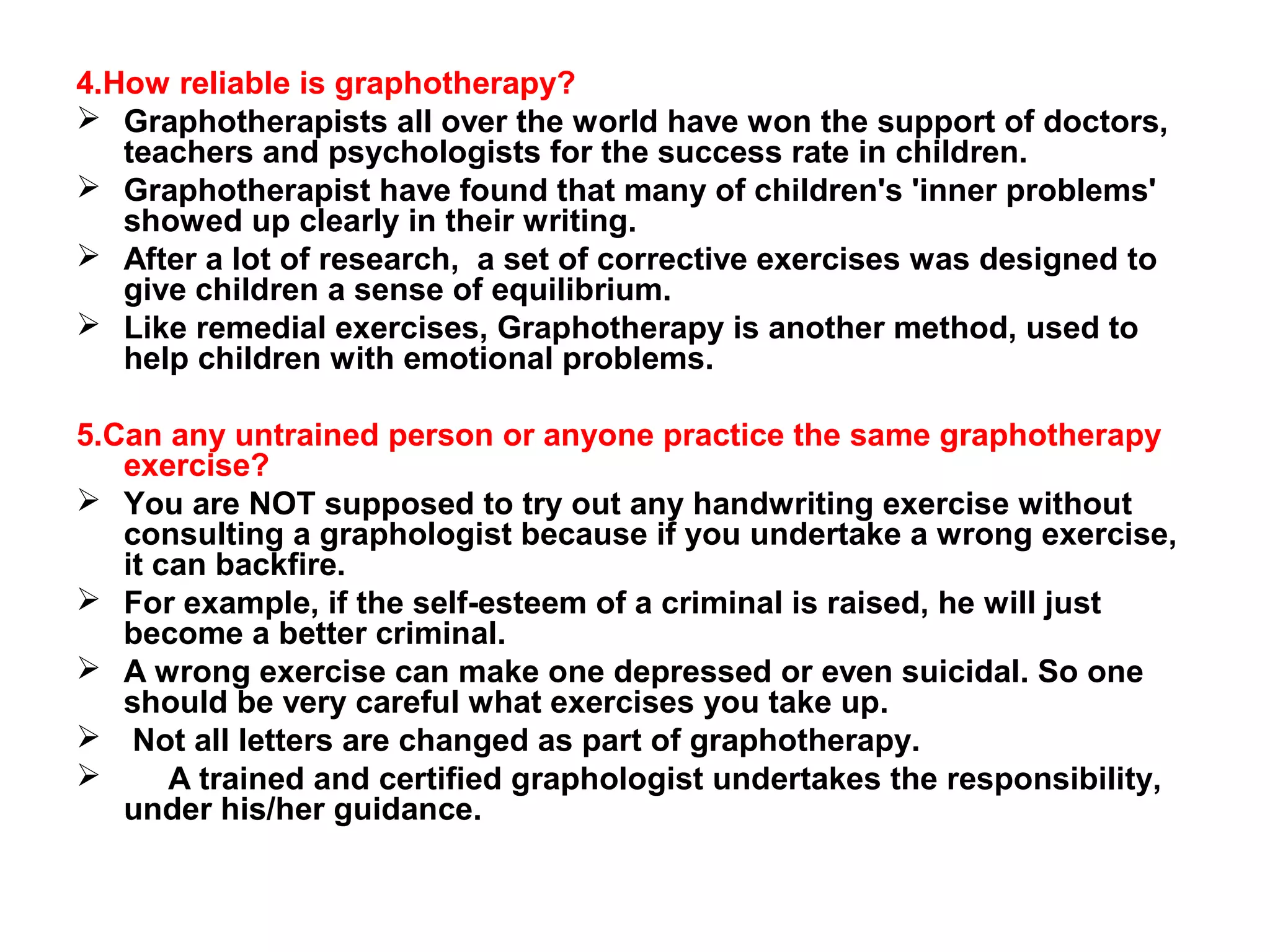 School presentation graphology | PPT