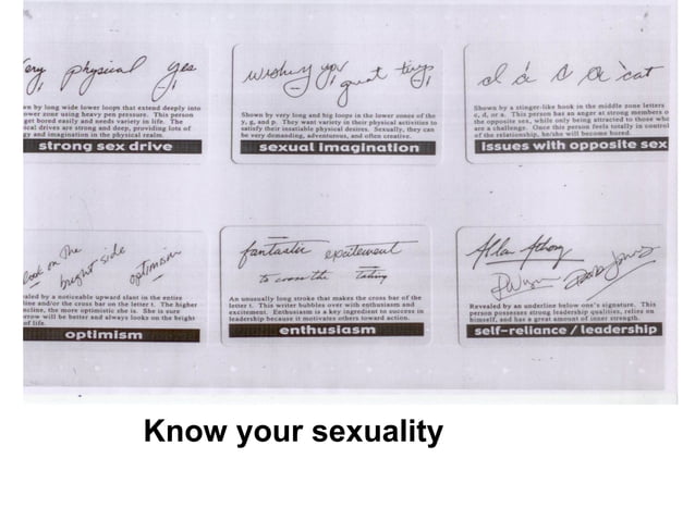 School presentation graphology | PPT