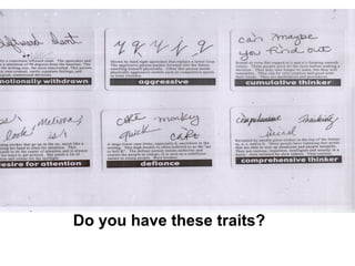 School presentation graphology | PPT