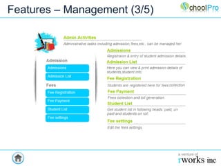 School pro - Web based management system | PPT