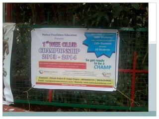 School Promotional Activities - WEE | PPTX