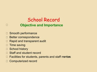 School record | PPTX