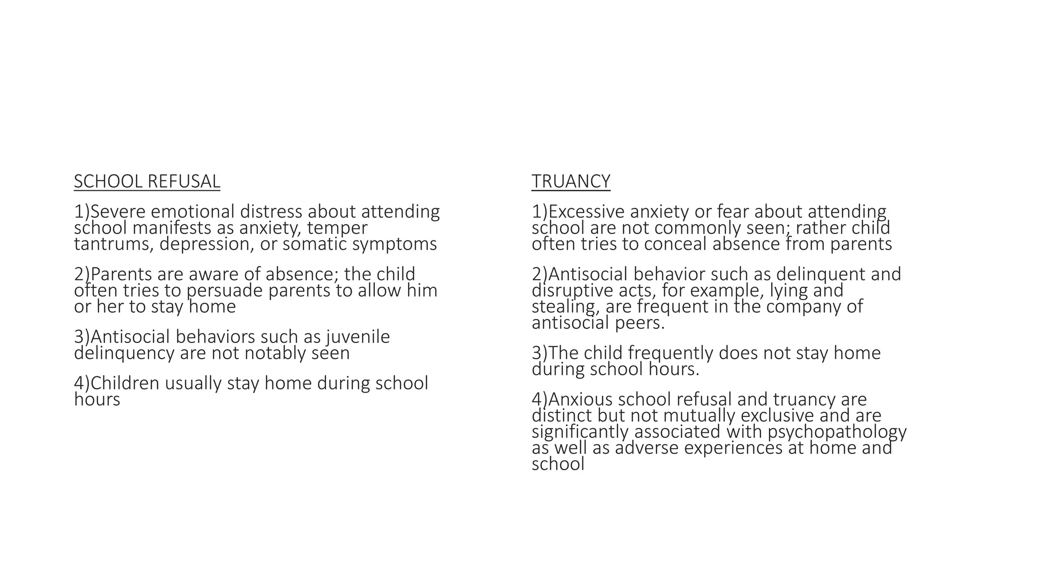 School refusal | PPTX