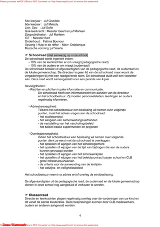 Schoolreglement 1213 | PDF