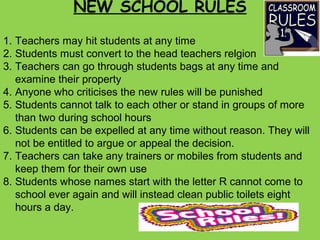 School rules | PPT
