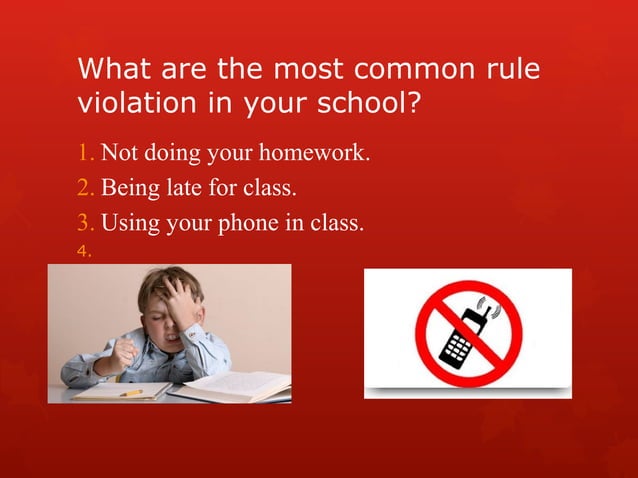Examples Of School Rules