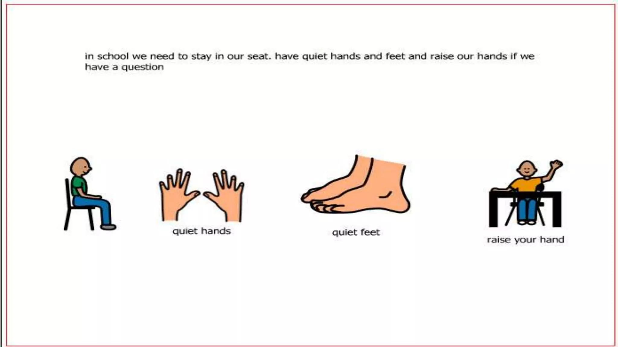 School rules social story | PPT