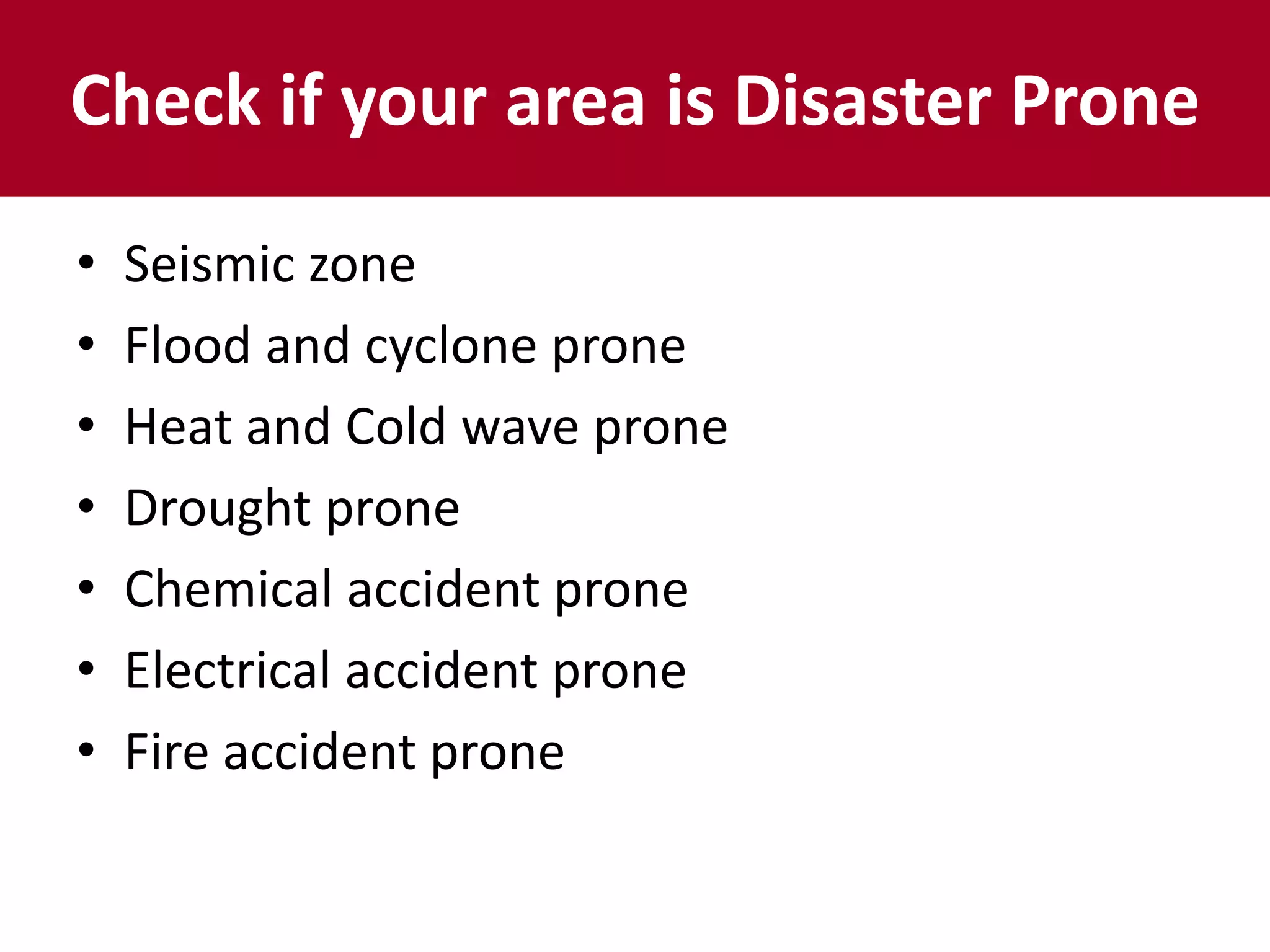 School Safety Dr W G Prasanna Kumar Professor Climate and Disaster ...