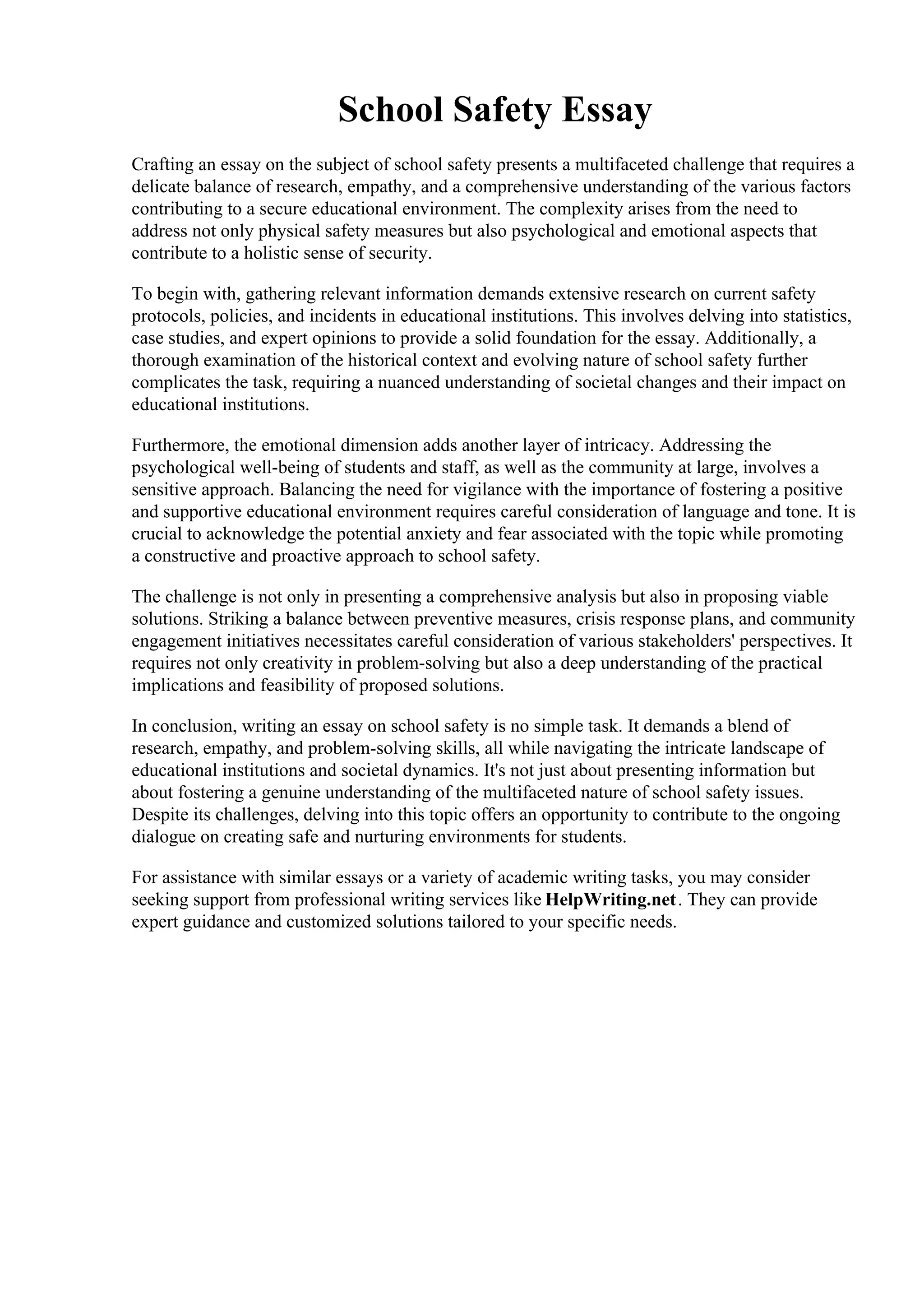 School Safety Essay.pdf