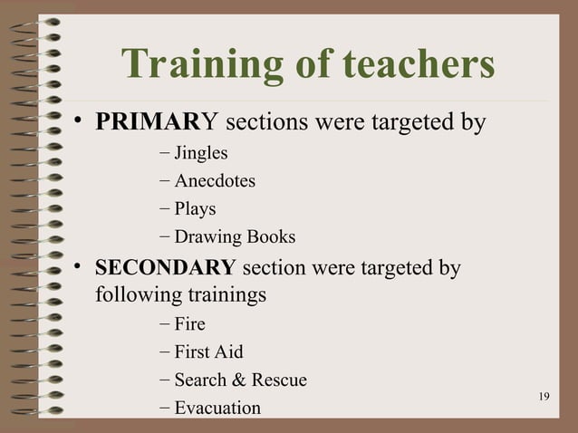 School Safety Program, school safety and children protection | PPT