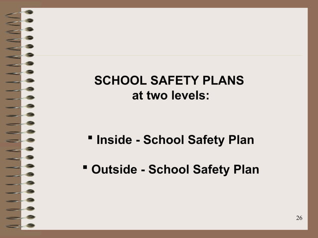 School Safety Program, school safety and children protection | PPT