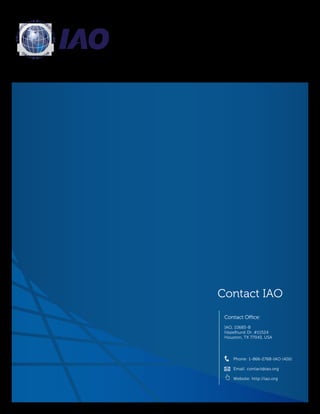 IAO - Accreditation for schools. | PDF