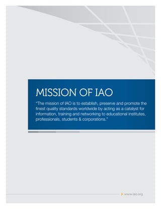 IAO - Accreditation for schools. | PDF