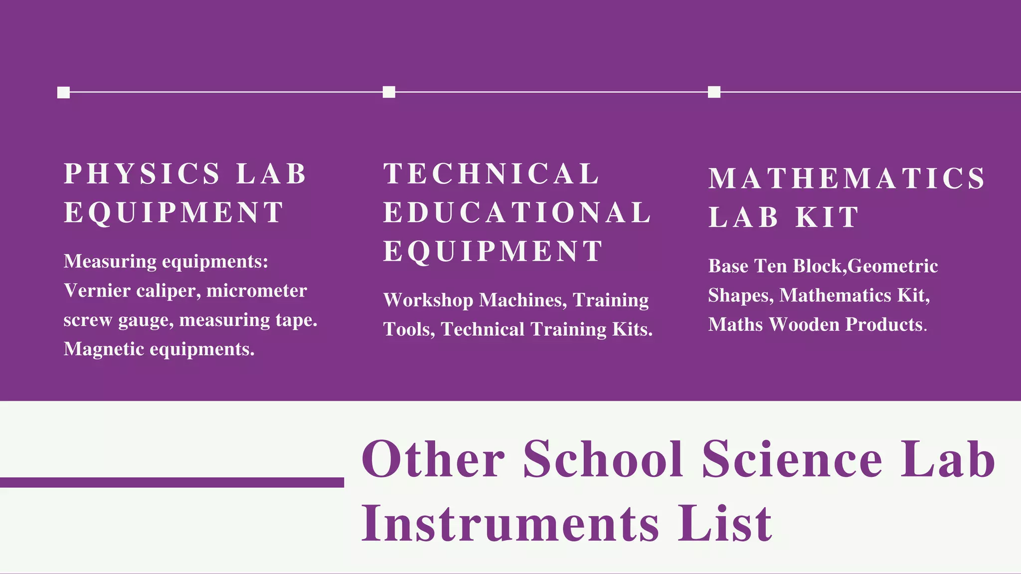 List of School Science Lab Equipment | PPT