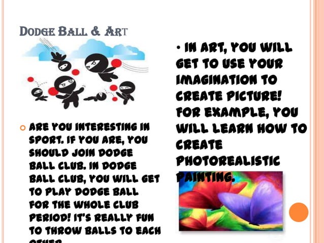 School’s clubs | PPT