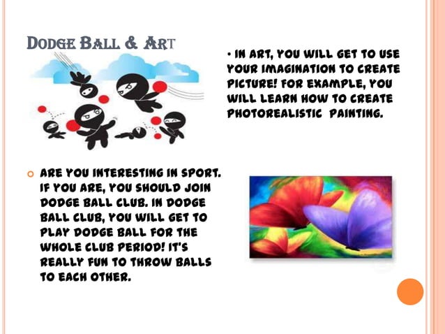 School’s clubs | PPT