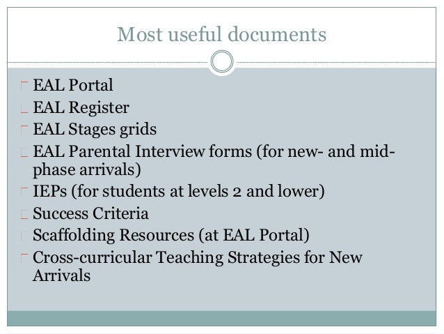 Schools Direct EAL training