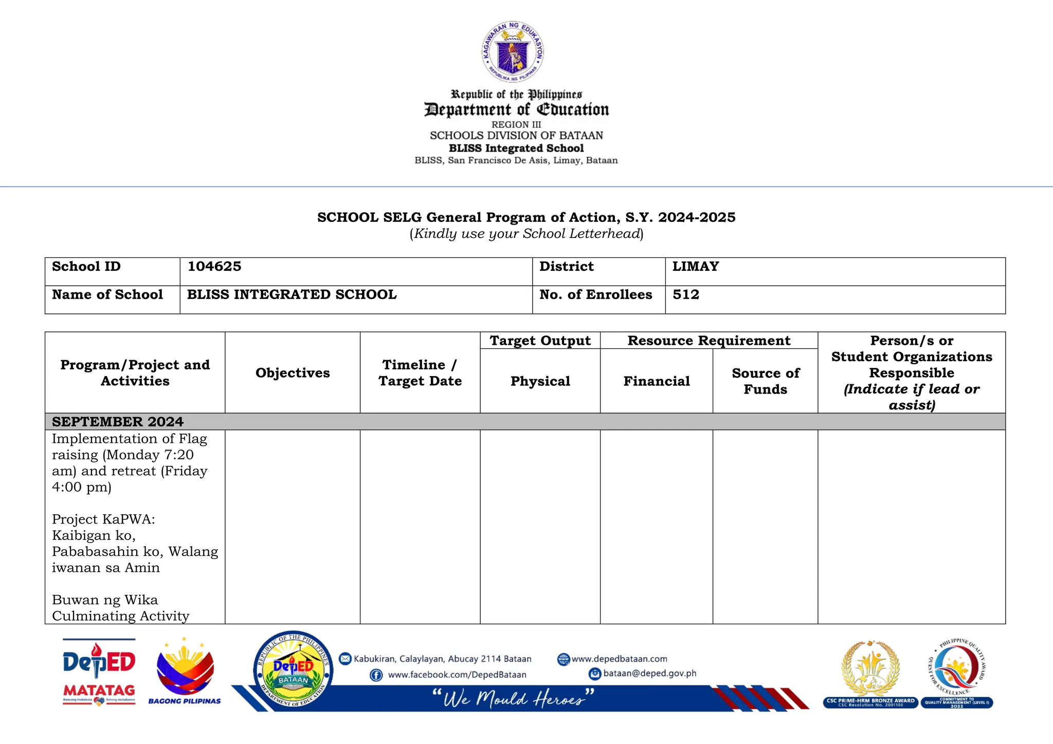 SCHOOL SELG General Program of Action.docx