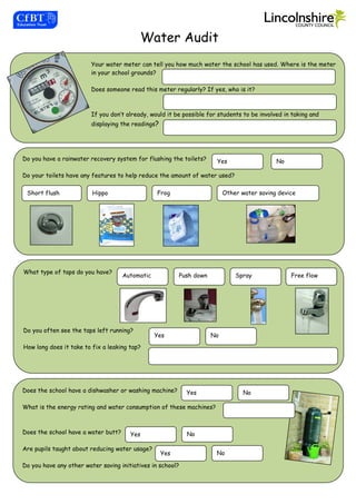 Schools environmental audit we used | PDF