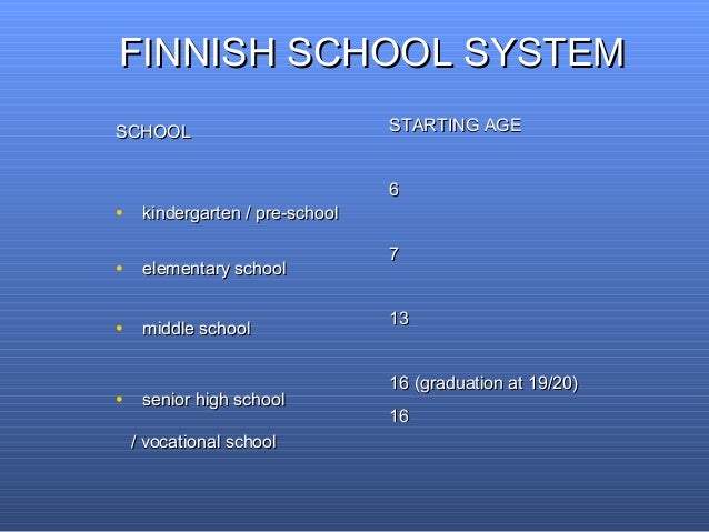 Schools finland 1