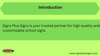 School Signs | PDF